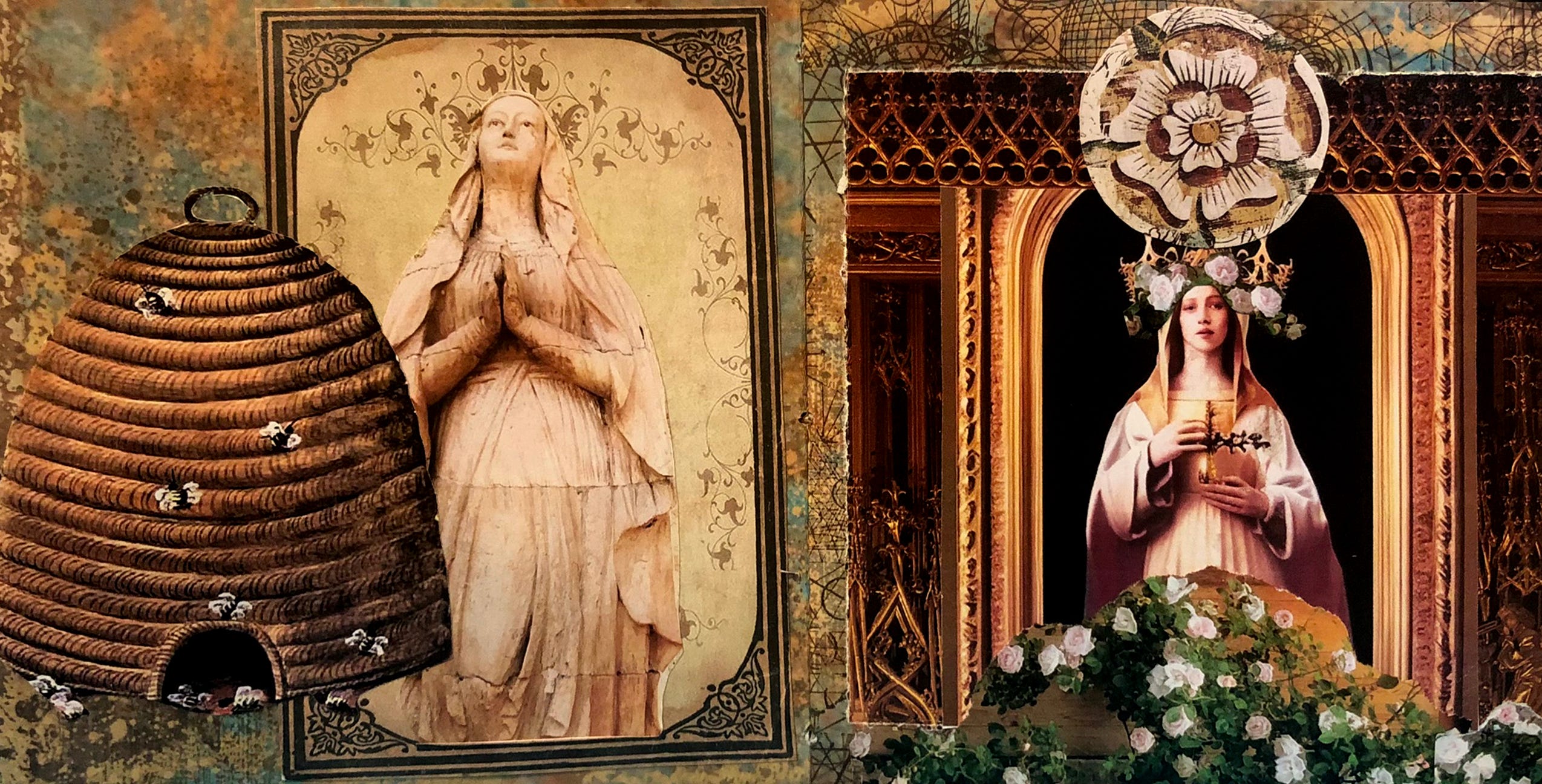The Mystical Rose - by Jan Blencowe - Hedge Mystic