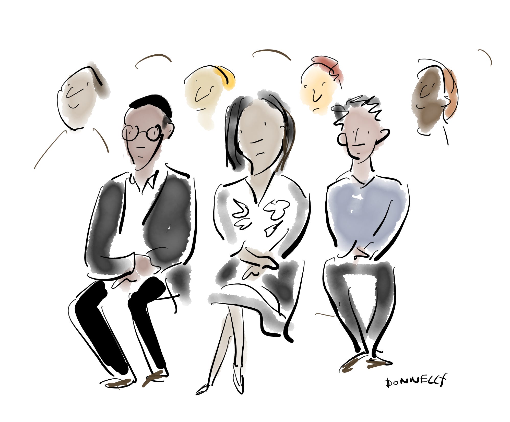 Shared Humanity Through Art - by Liza Donnelly