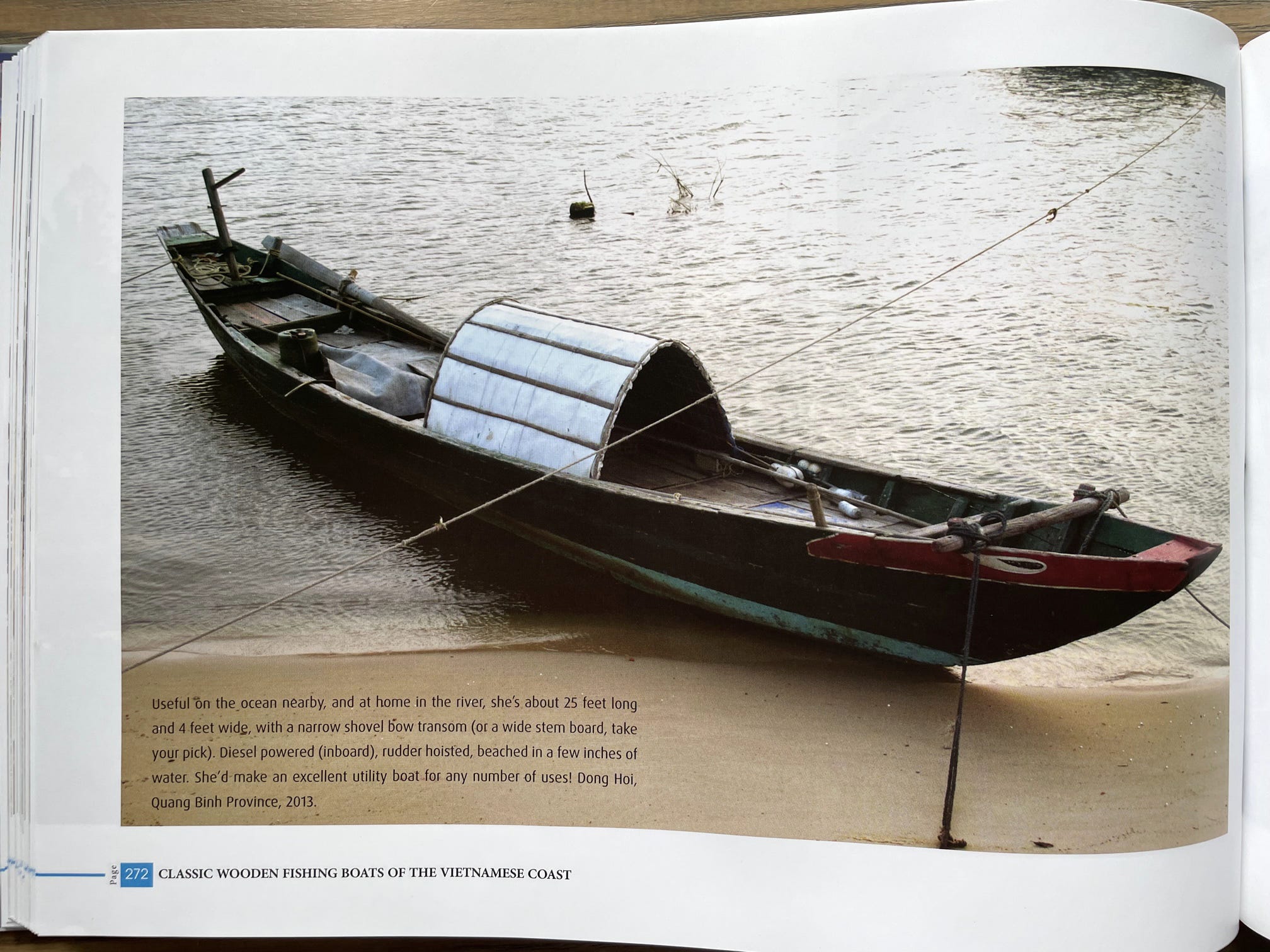 Classic Wooden Fishing Boats of the Vietnamese Coast: