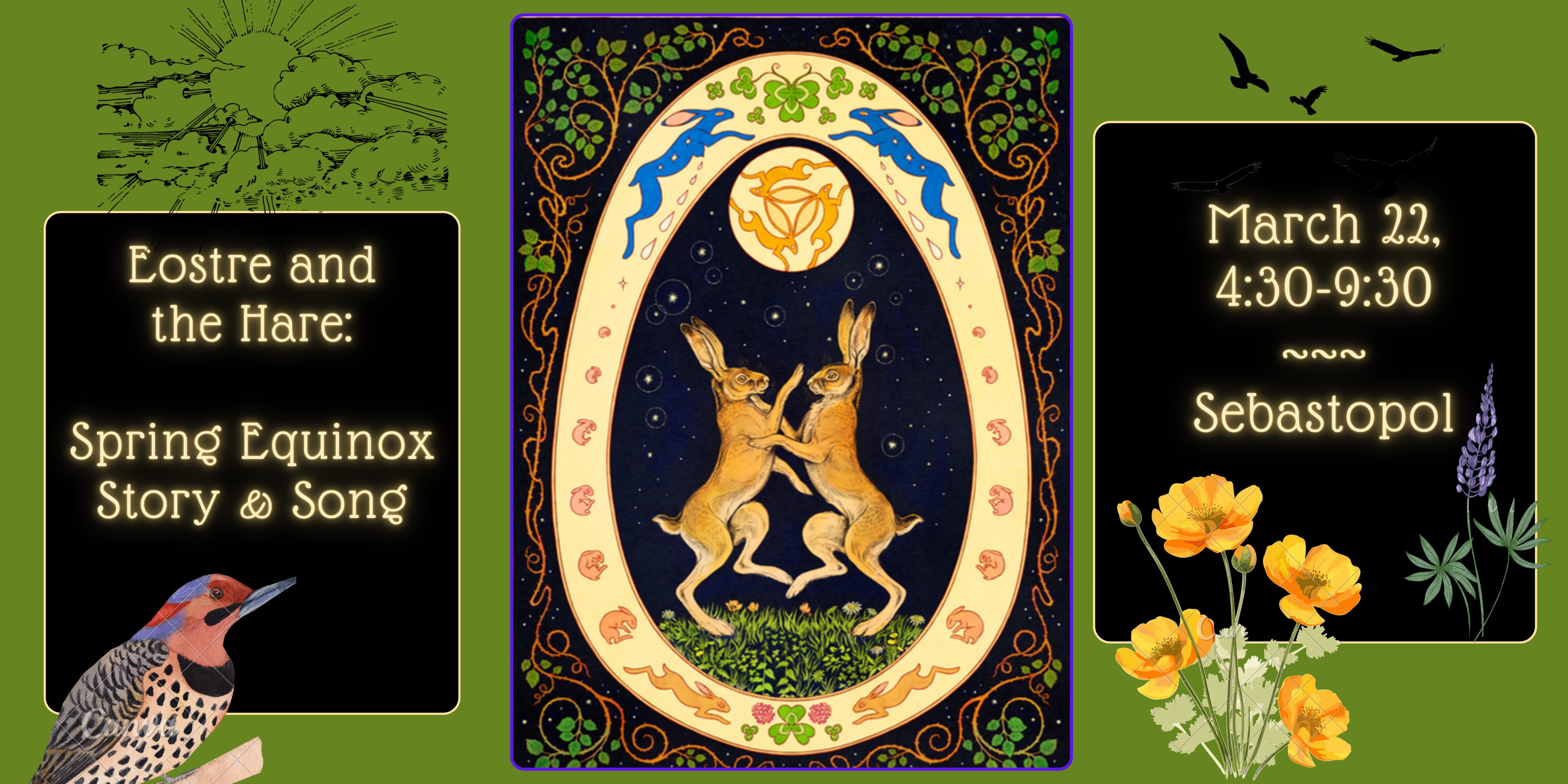 Eostre and the Hare: A Spring Equinox Gathering