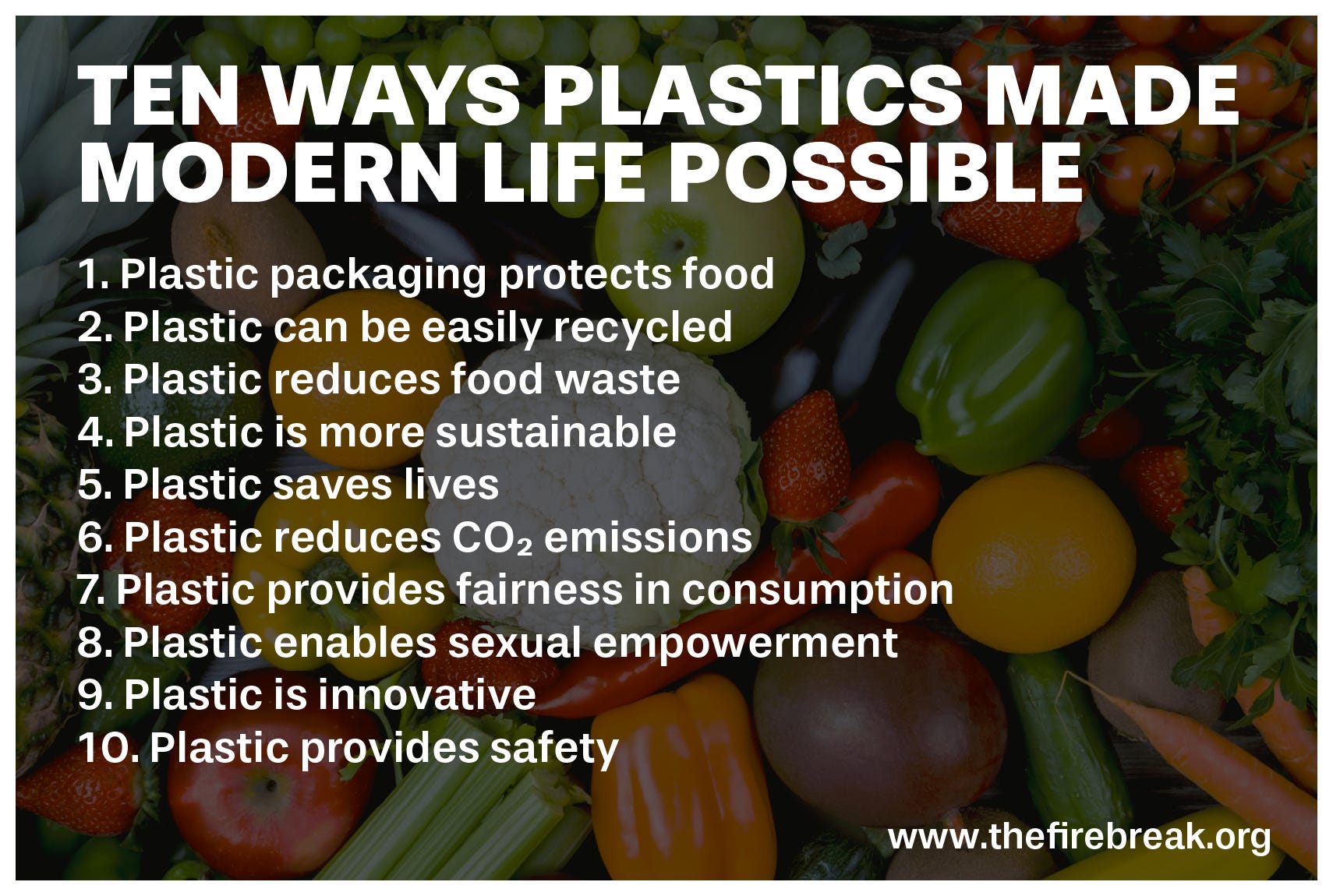 10 Overlooked Benefits Of Plastic - THE FIREBREAK