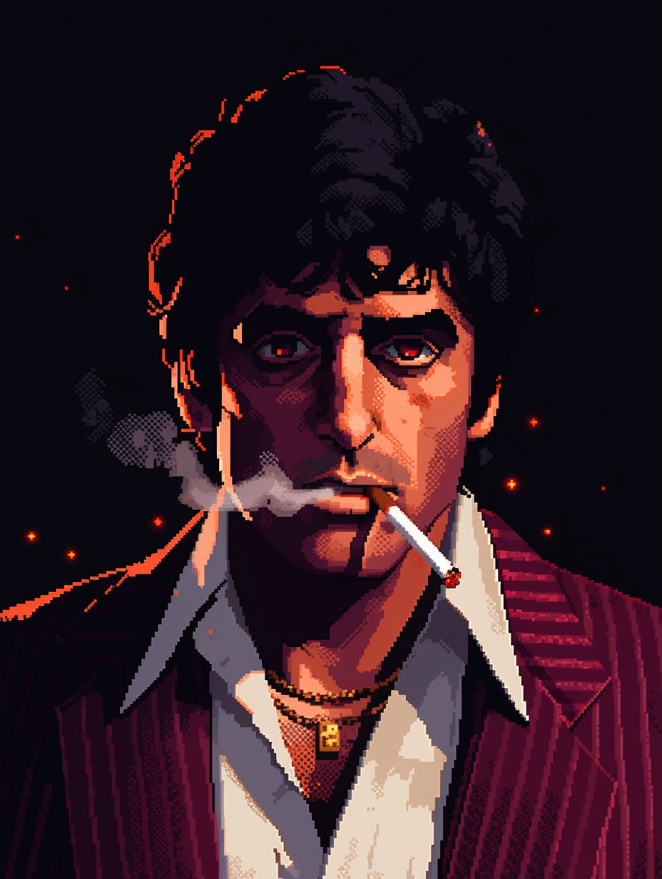 Prompter Mag 🎮 8-bit Pixel Art Portraits