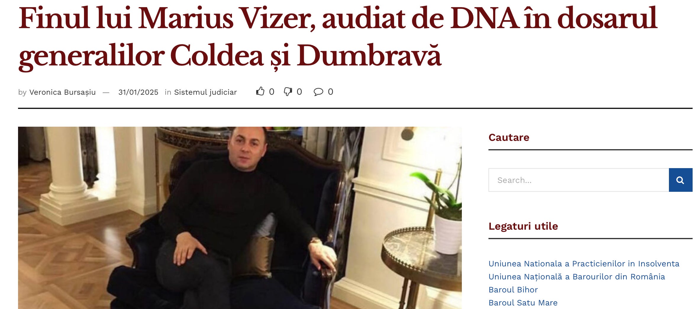 Opus nr. 370 - Judo-ul nu mai e liber. E Judo-ul lui Vizer, pe persoana ...