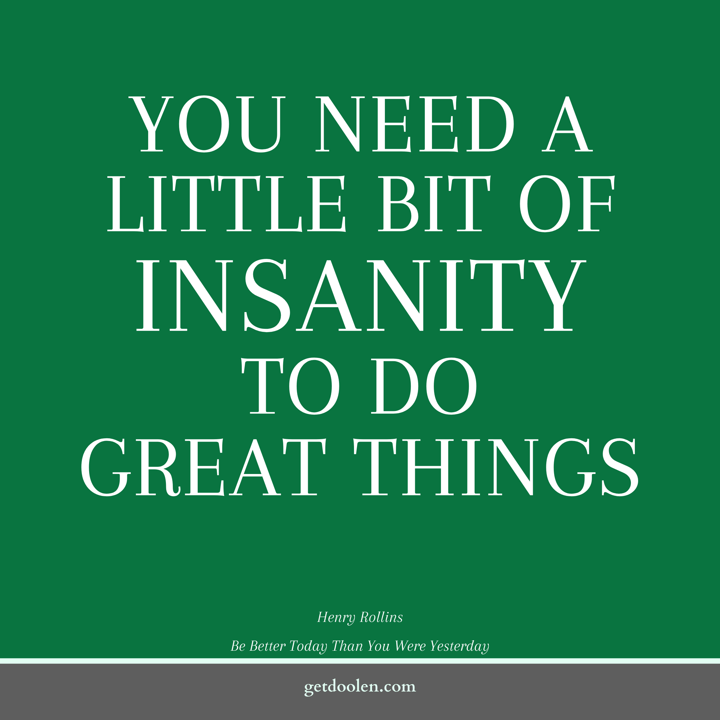 Embracing Insanity - by Jon Doolen - Jon’s Substack