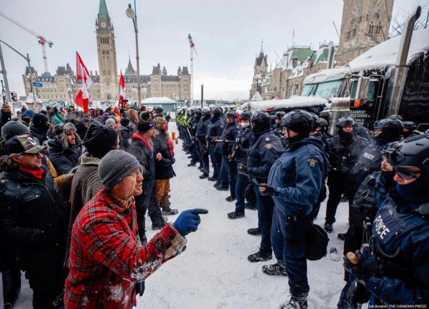 Dozens of Ottawa protestors file several lawsuits seeking tens of ...