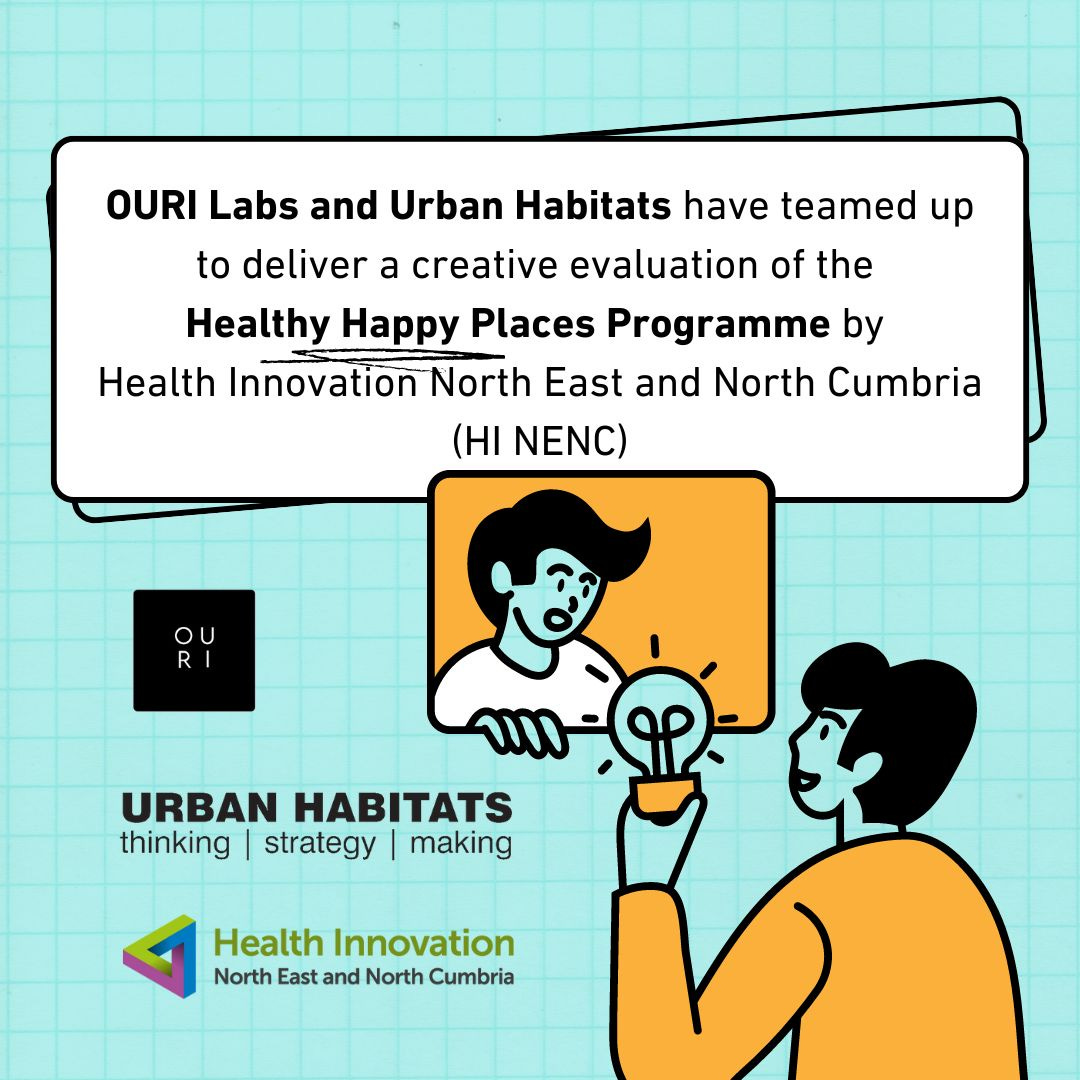 OURI Labs and Urban Habitats have partnered to evaluate a Place-based Health and Wellbeing Programme