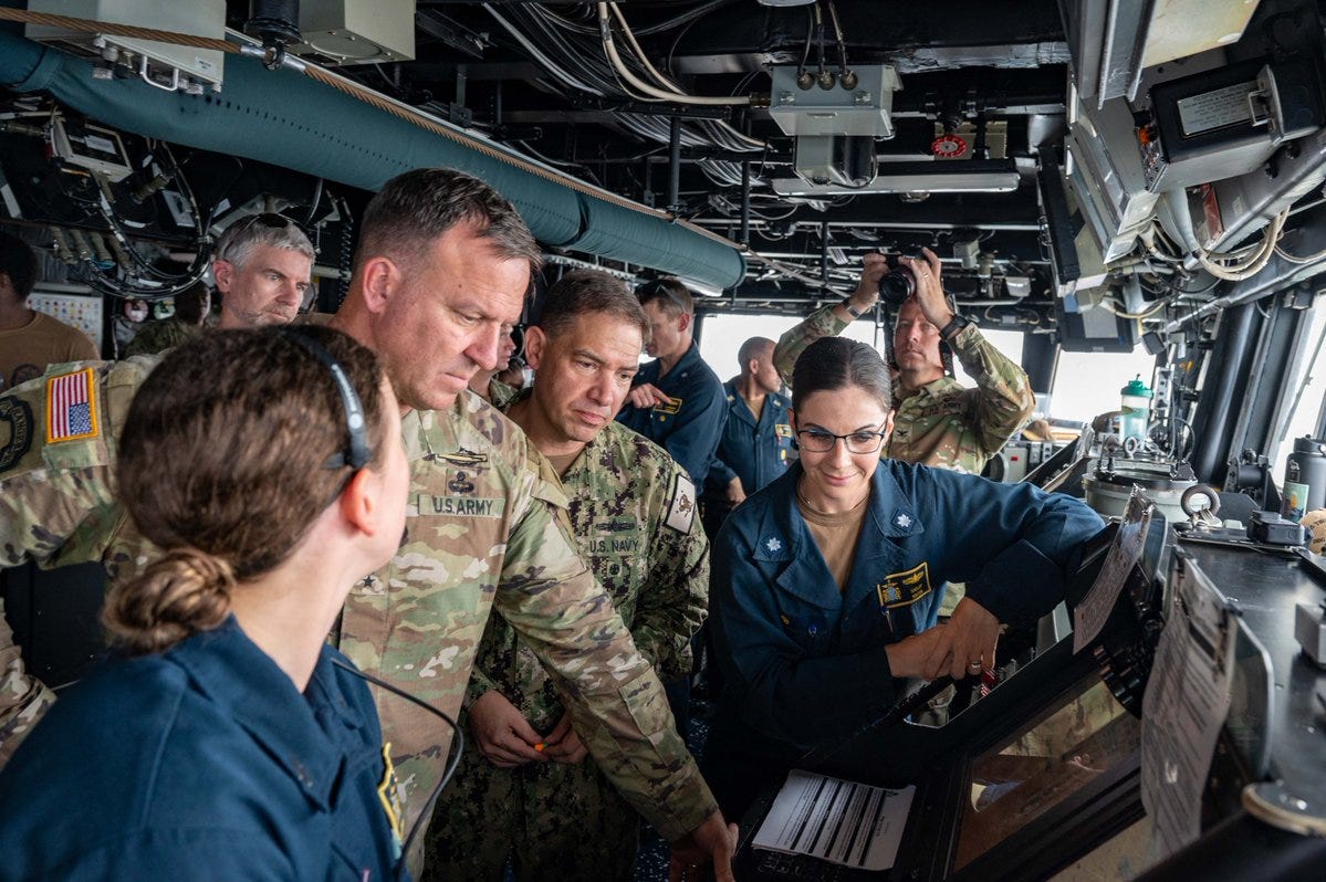 CENTCOM Commander Conducts Strait of Hormuz Transit and Visits United ...