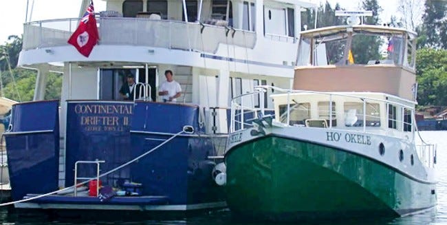 Jimmy Buffett Yacht Continental Drifter Iii On Board Drifter, The