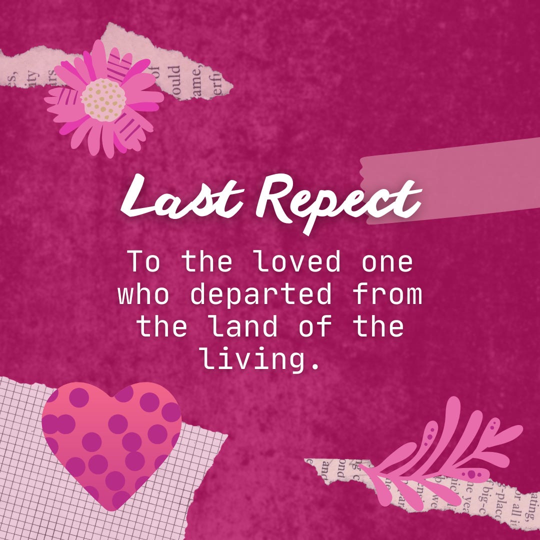 The Last respect - by Lyvine Achieng - Lyvine’s Substack