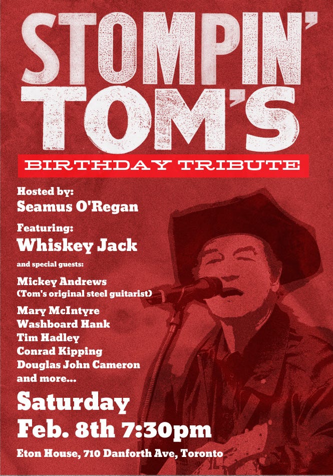 Mickey Andrews Cape Breton Roots Added Much to Stompin' Tom's Early Success
