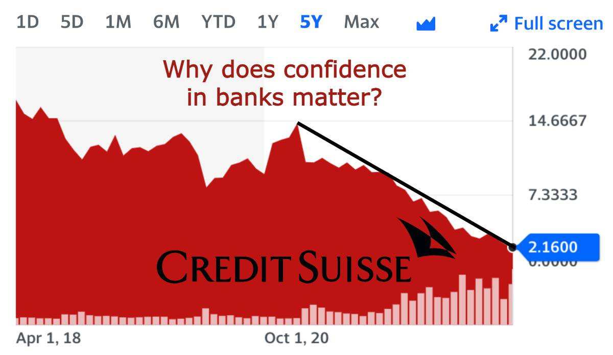 Why does confidence in banks matter? - by Kevin Harper