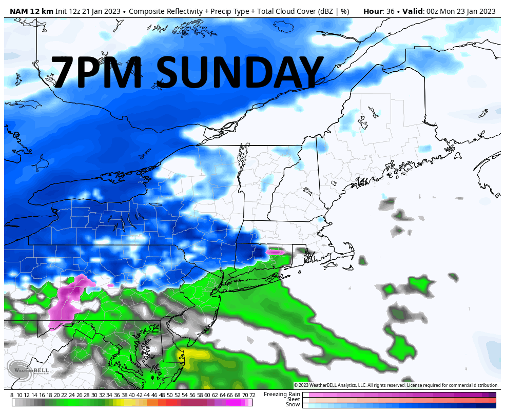 SUNDAY-MONDAY UPDATE - New England Weather Guy