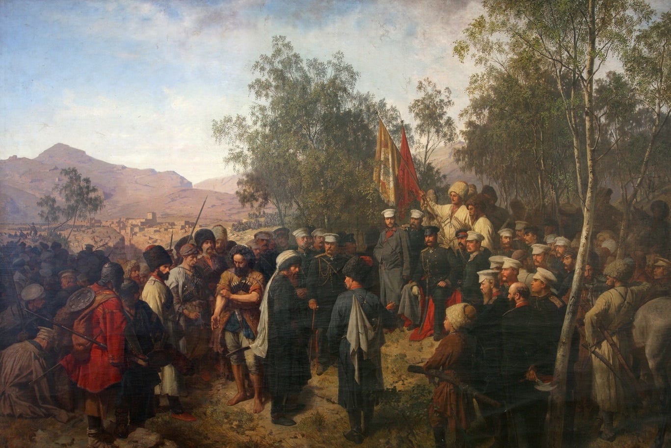 The Surrender of Imam Shamil and the End of the Caucasus War - Hadji ...