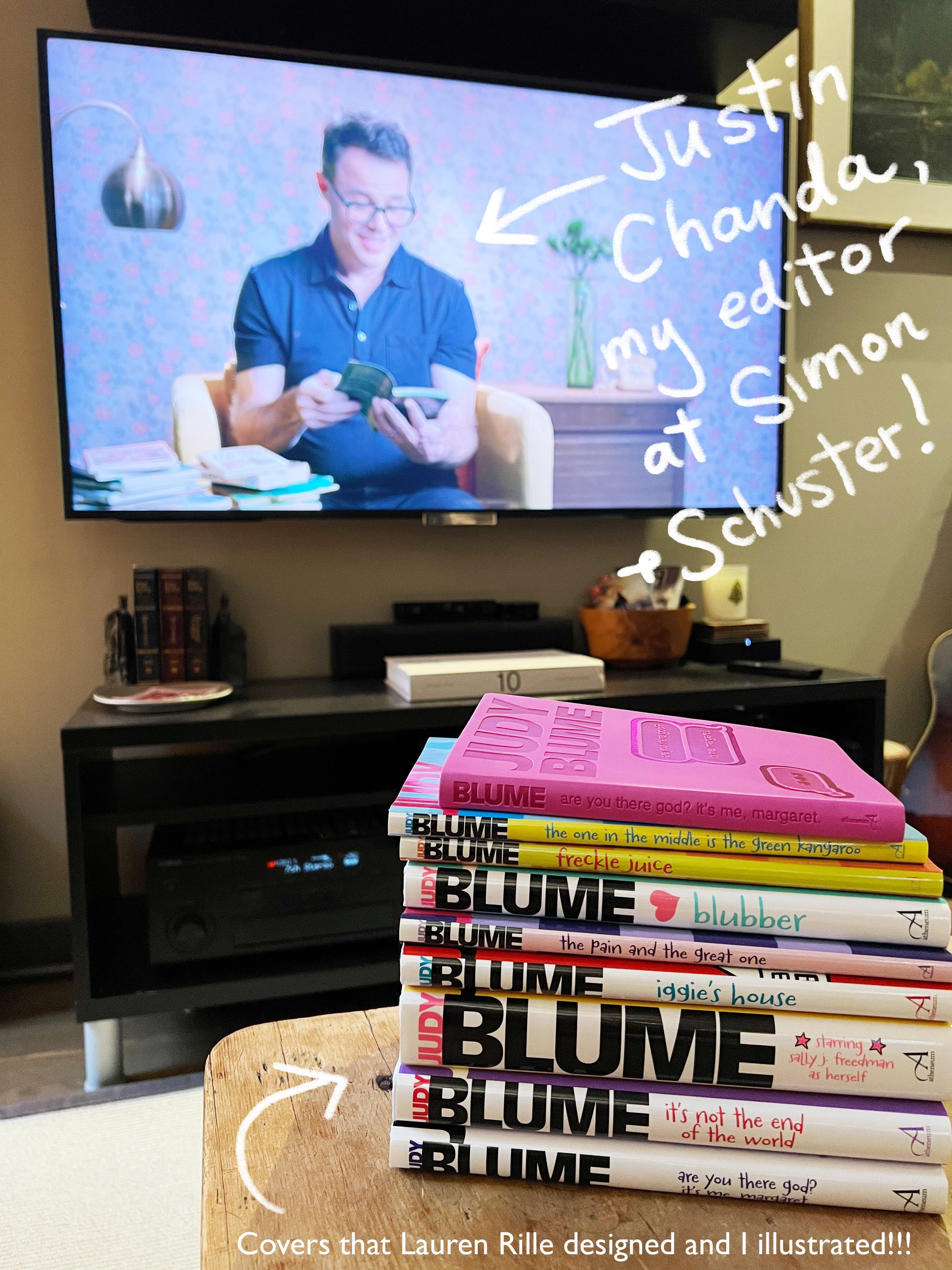 I illustrated Judy Blume's covers! Here's what I learned.