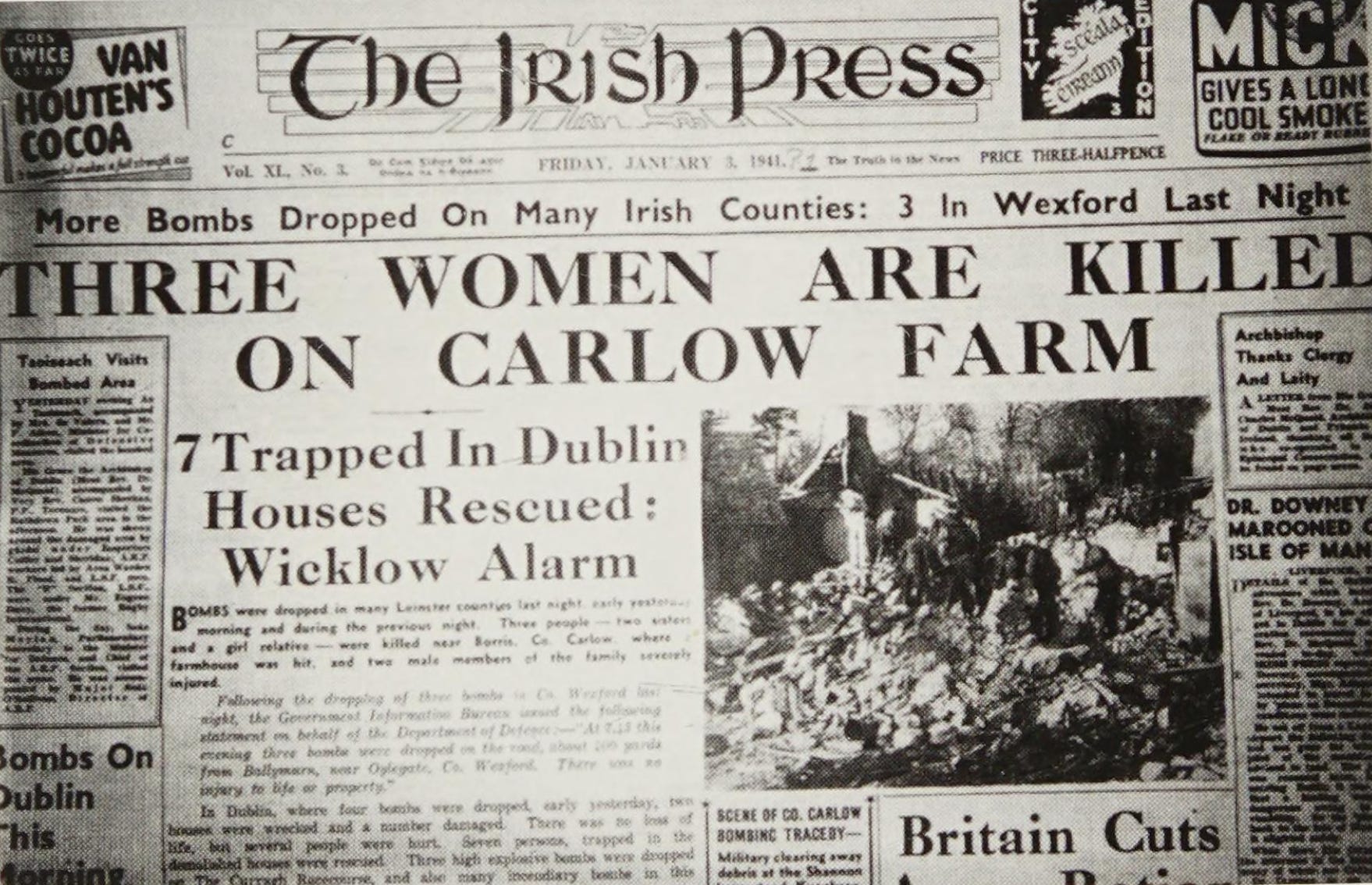 20th Century - This Day in Irish History