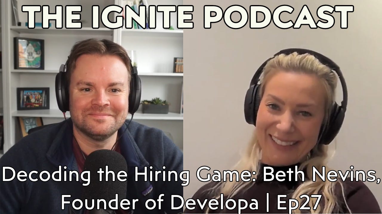 Decoding the Hiring Game: Beth Nevins, Founder of Developa