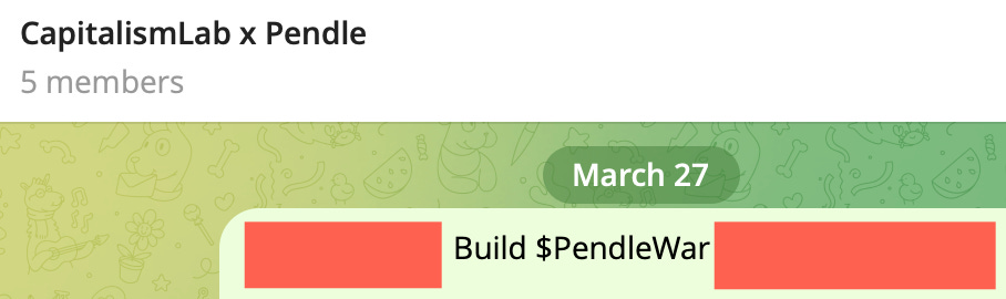 Pendle War，由我们编写的故事 - CapitalismLab
