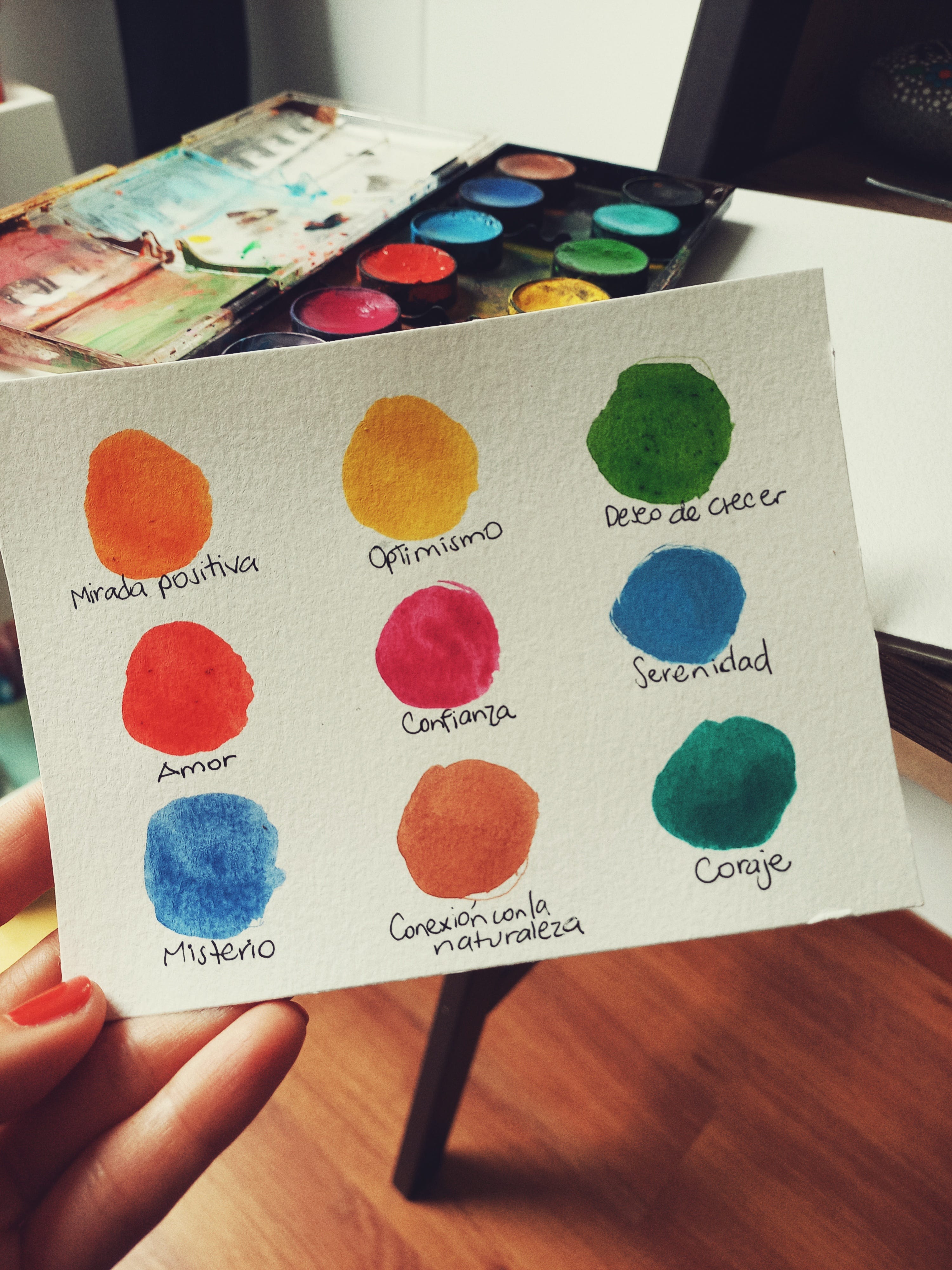 Paleta de colores para octubre - by Alexandra Lozano