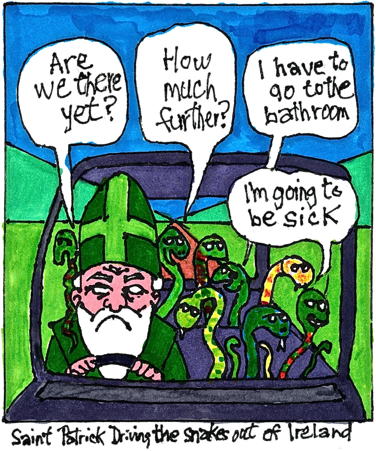 Did St. Patrick Drive the Snakes Out of Ireland?