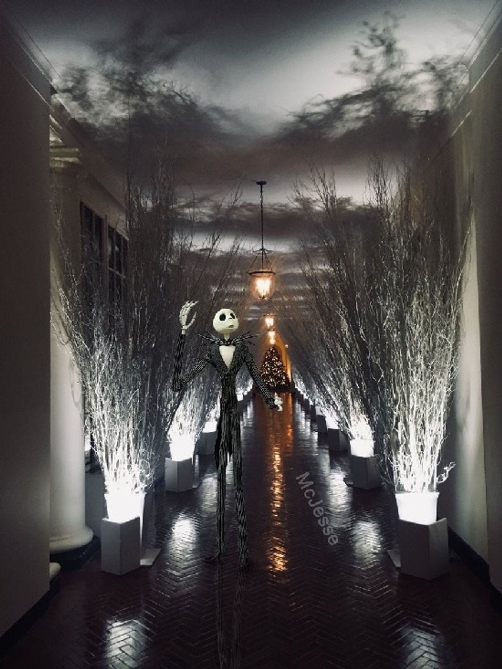 Welcome to Melania Trump's Terrifying German Expressionist Christmas ...