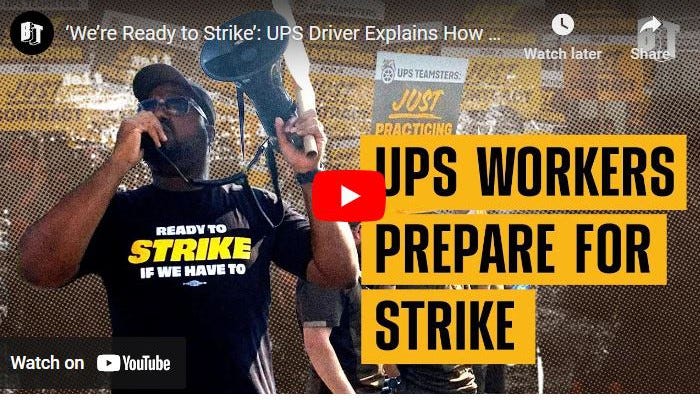 ‘We’re Ready to Strike’: UPS Driver Explains How They’re Gearing Up for ...