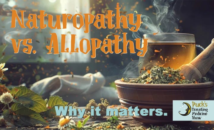 Naturopathy vs. Allopathy: Why the difference matters for your health.