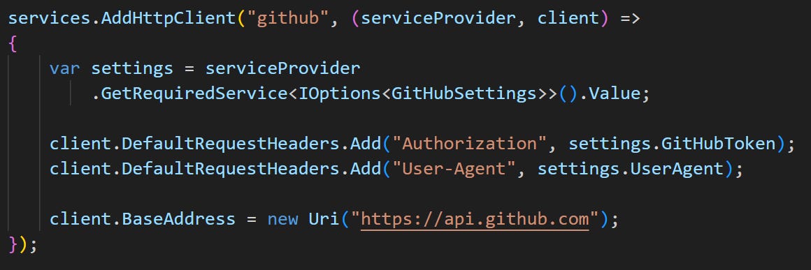 La forma correcta de utilizar HttpClient en .NET
