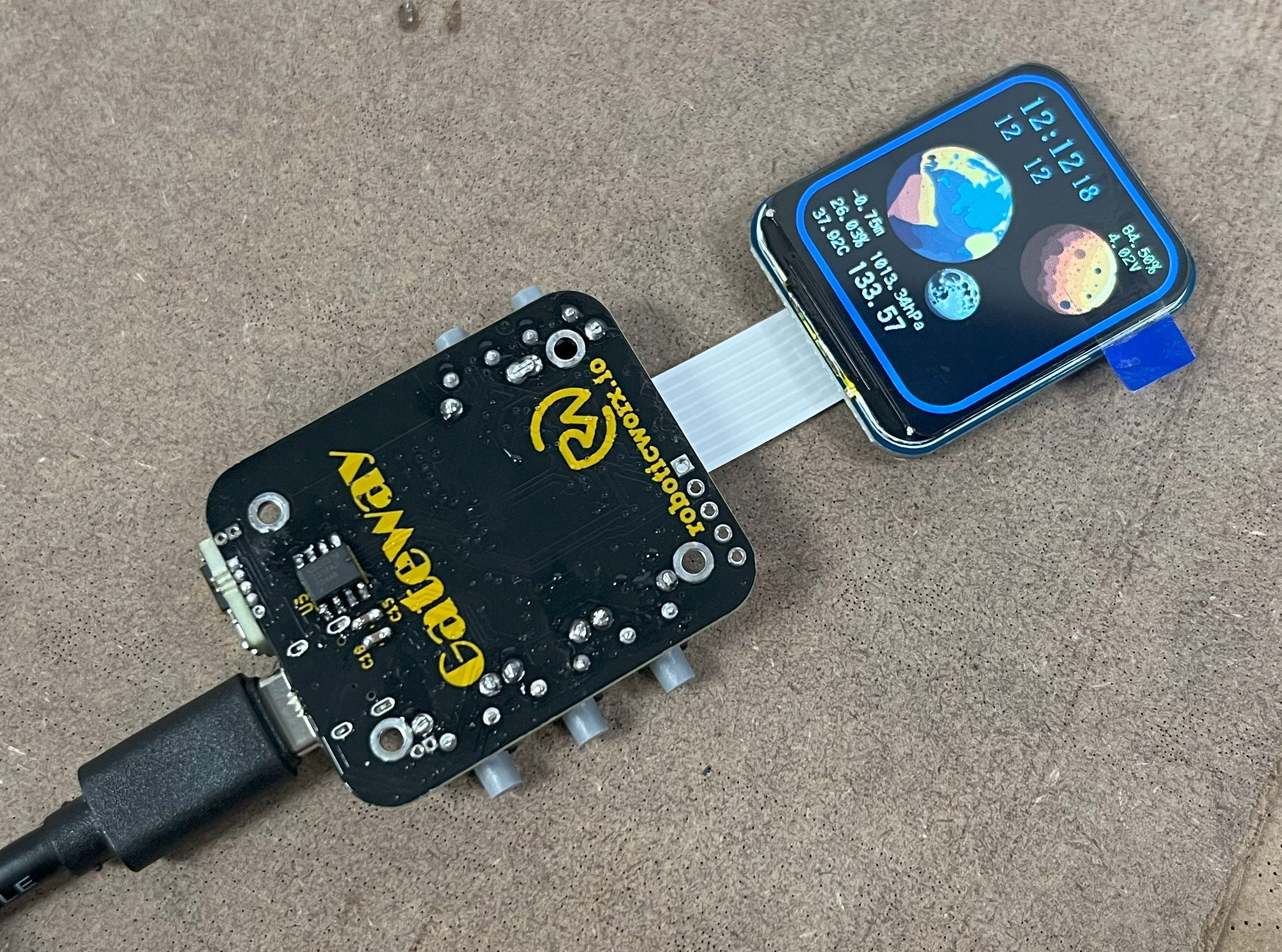 ESP32-Based Wireless Smartwatch | LiDAR Distance Sensor and WiFi Scanning | Gateway : 3 Steps ...