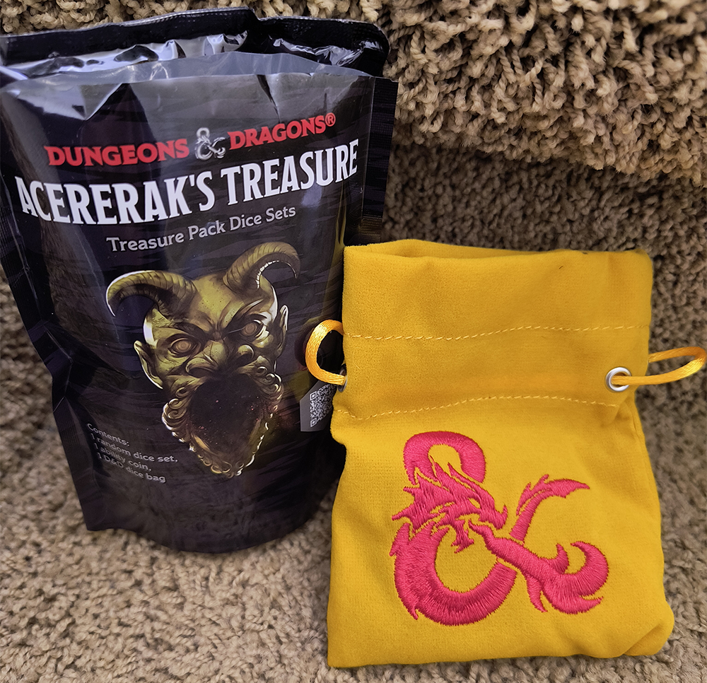 Acererak's D&D Treasure Pack Dice Sets - by J.Q. Graziano