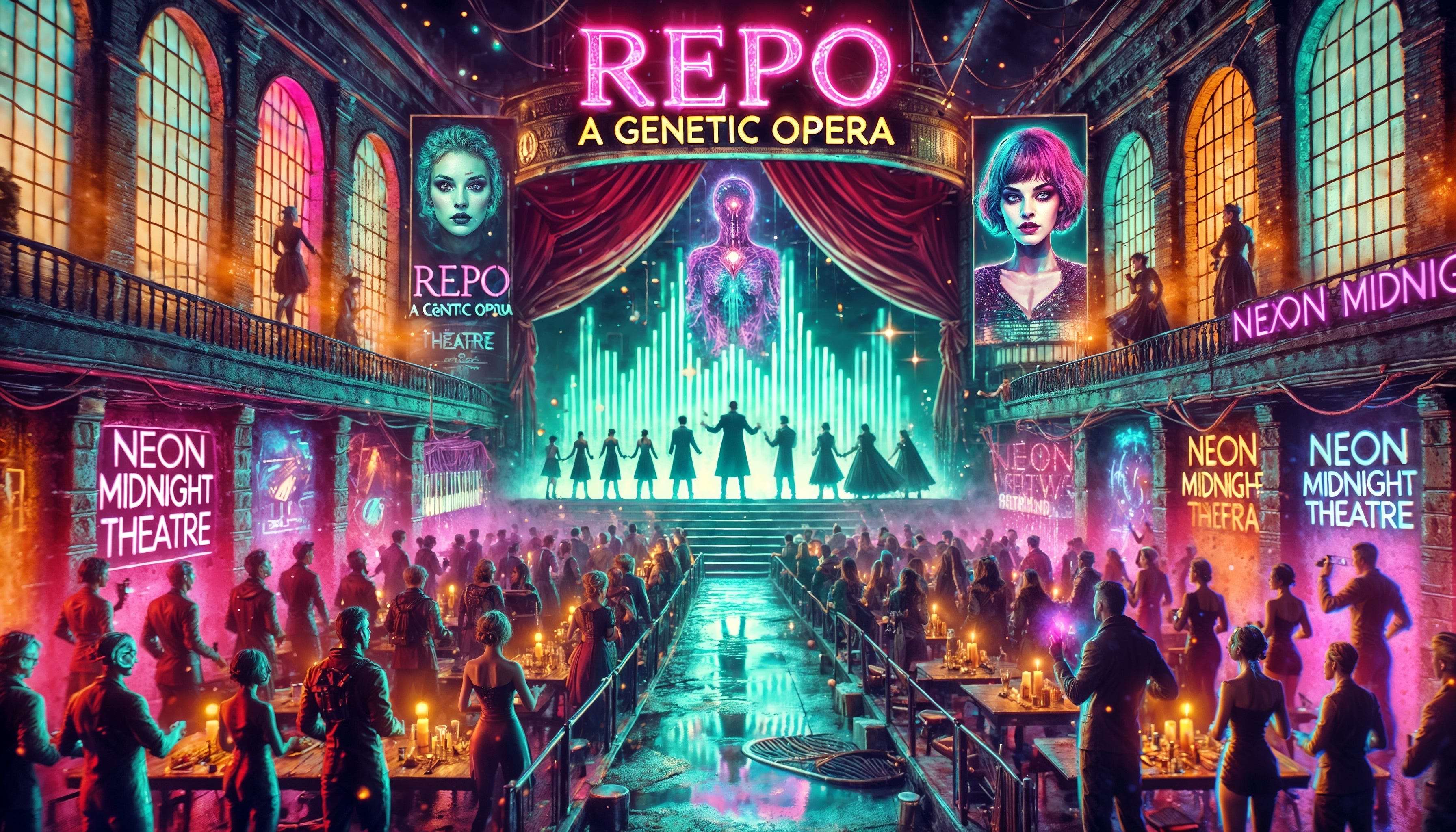 The Neon Midnight Theatre's Showing of Repo: A Genetic Opera