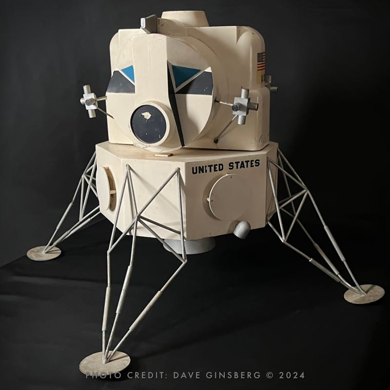1:12 Scale 1963-1964 LEM Model - by Dave Ginsberg