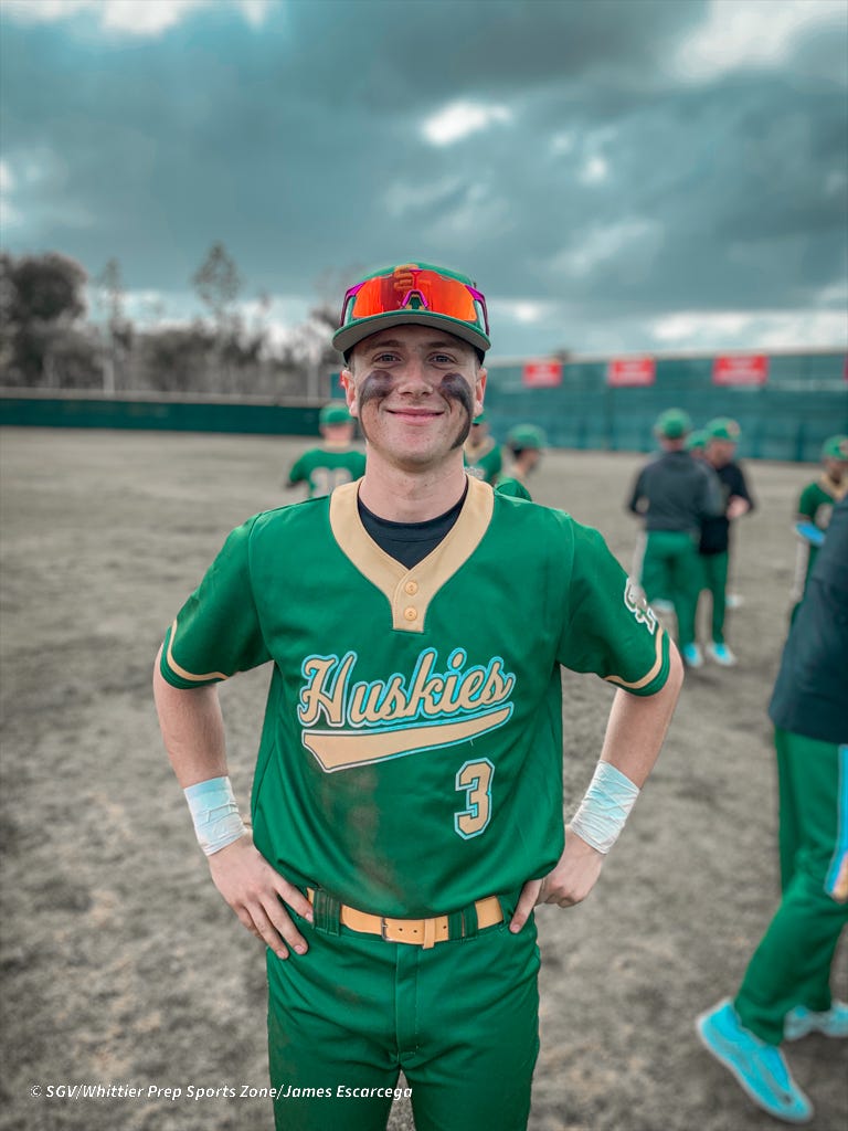 SGV/Whittier Prep Sports Zone: All-Area Baseball Team (UNDERCLASS)