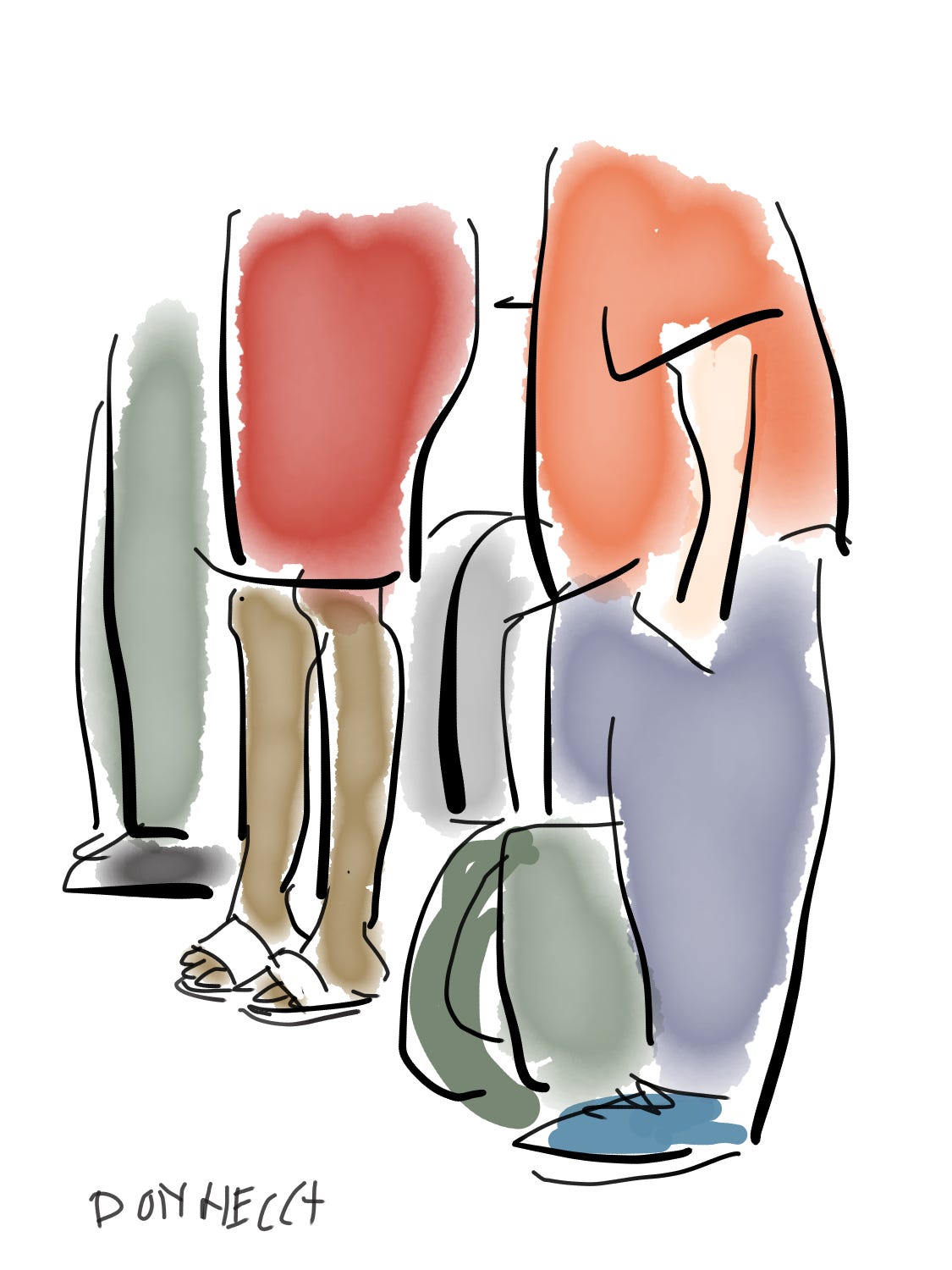 A Visual Feeling - by Liza Donnelly - Seeing Things