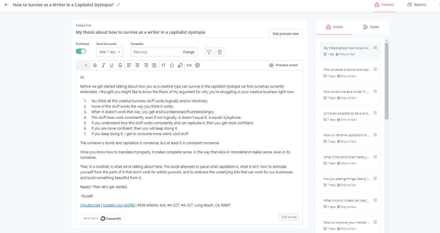 How to compile a blog into a book - by Russell Nohelty