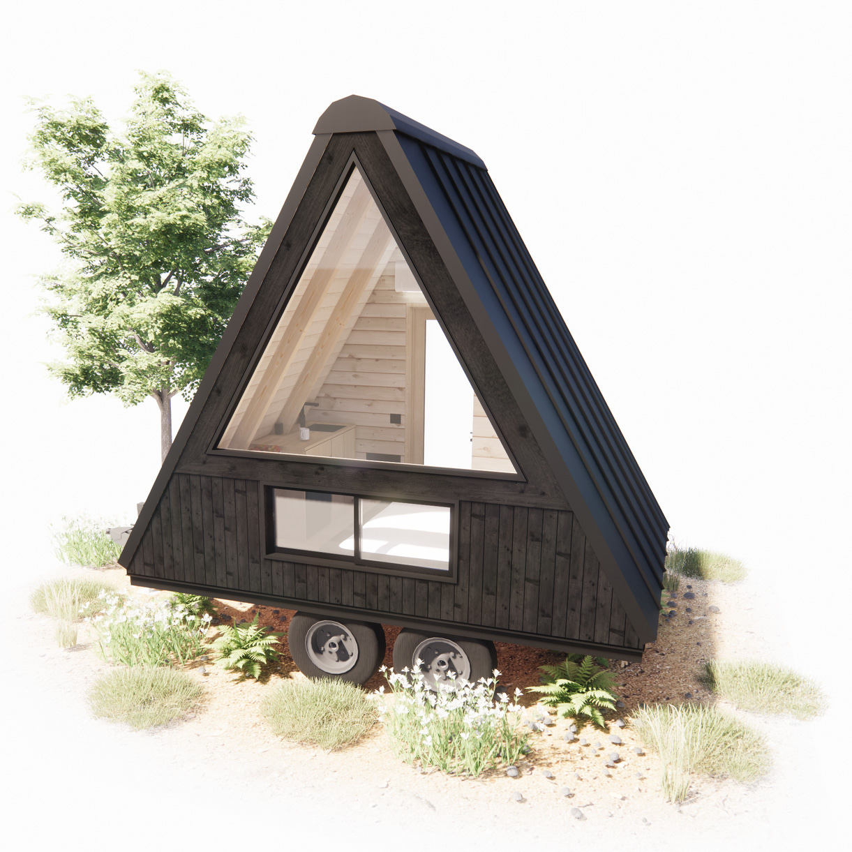Friday Cabins #75: Portable A-Frame Cabins