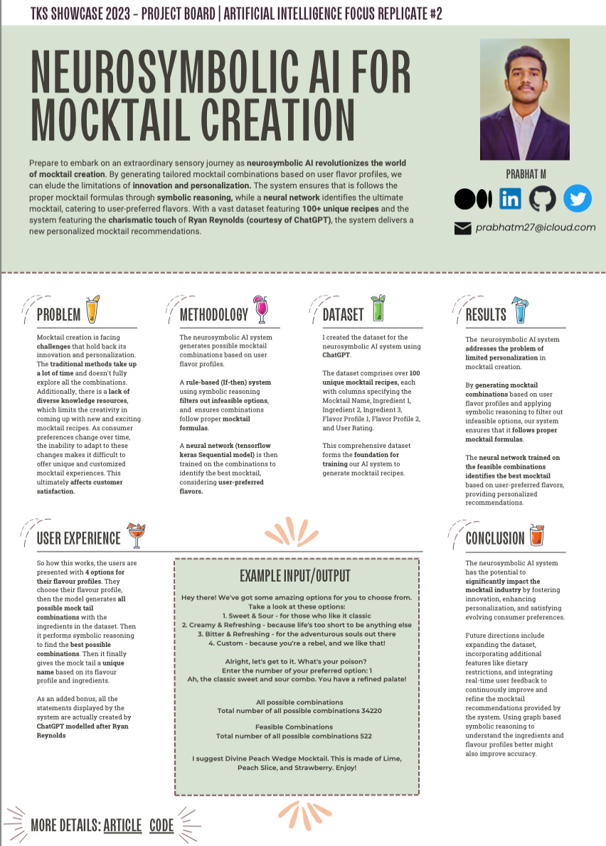 From creating a moonshot solution to my Neurosymbolic AI project