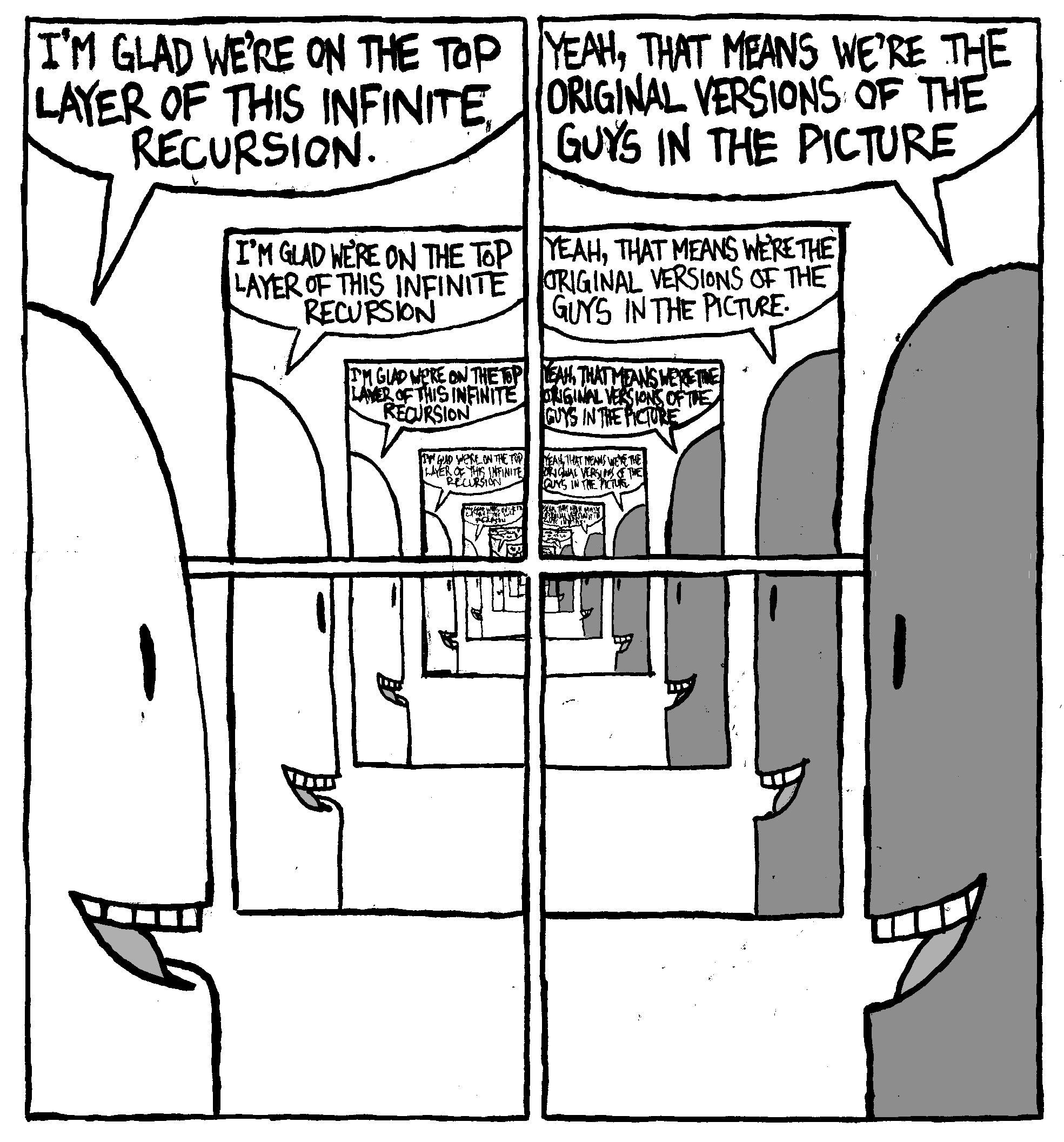 Reality is right behind you - by Gorm - Metaphorician