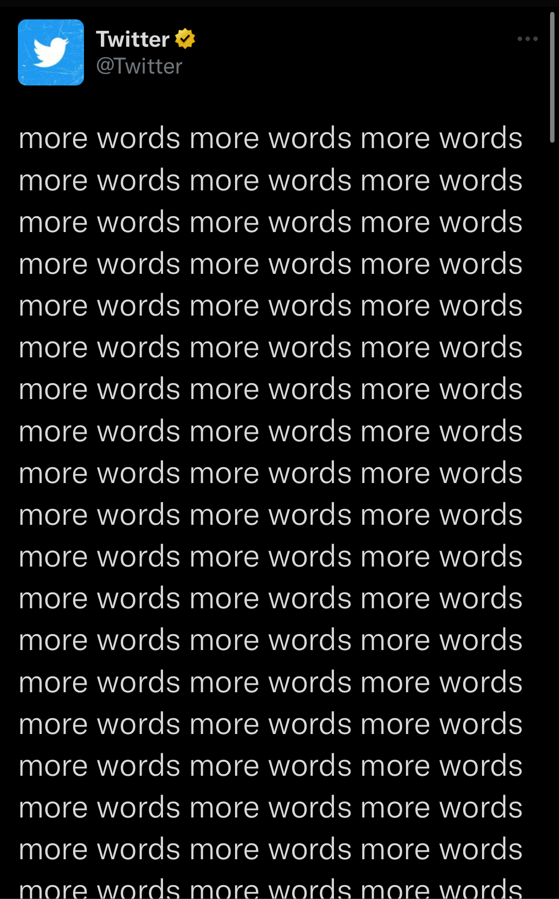 more word more words more words - by Benjamin Wittes