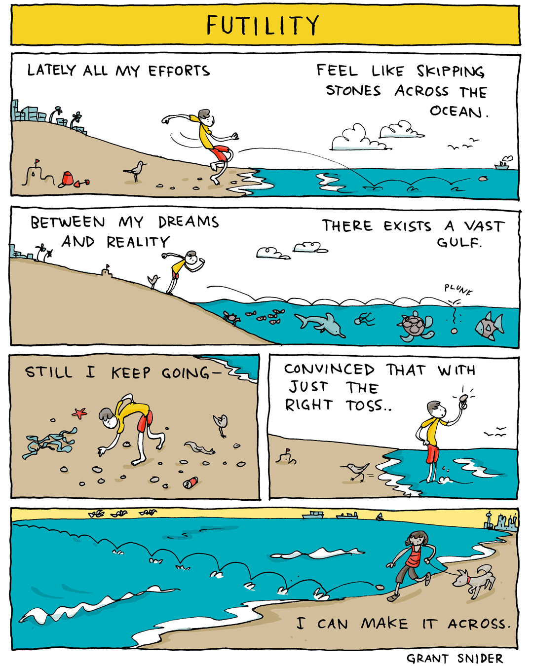 Wanting More - by Grant Snider - Incidental Comics