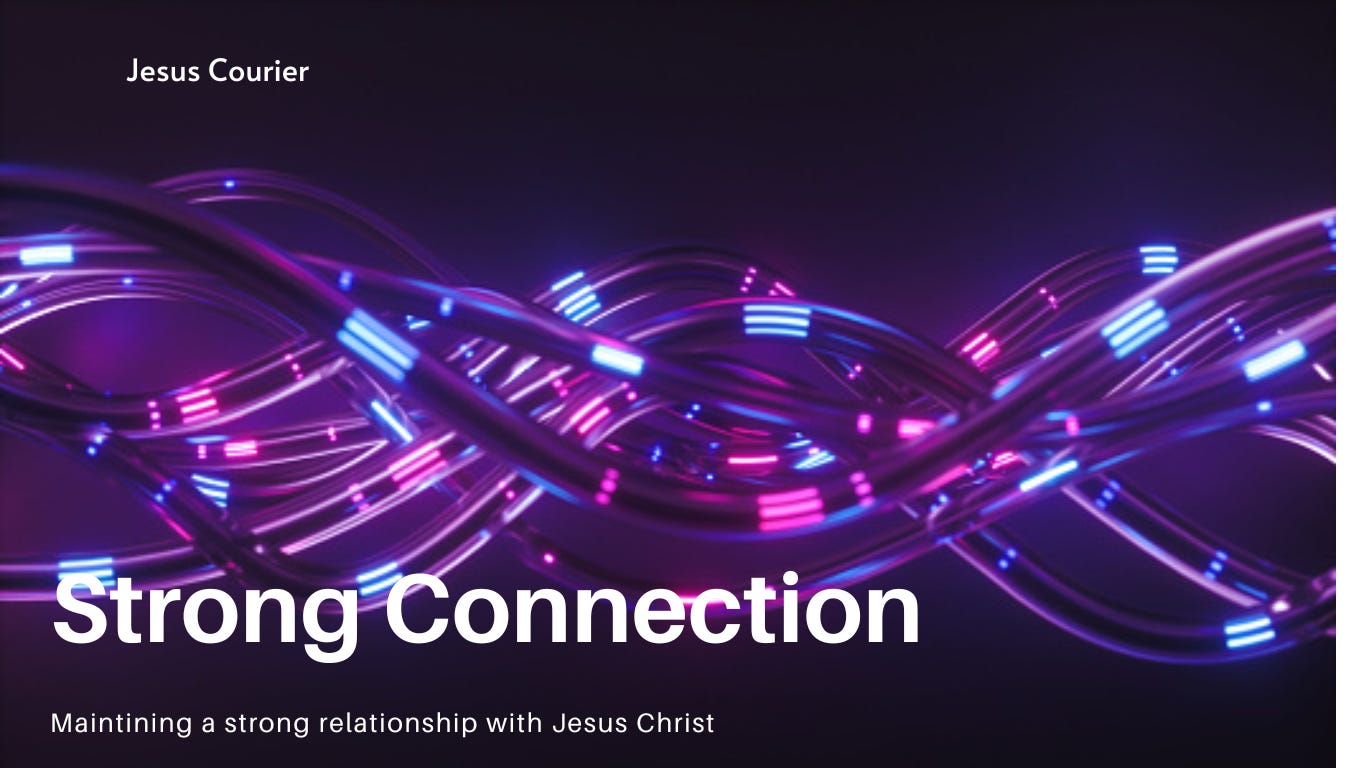 Jesus' Courier | Gbenga John | Substack