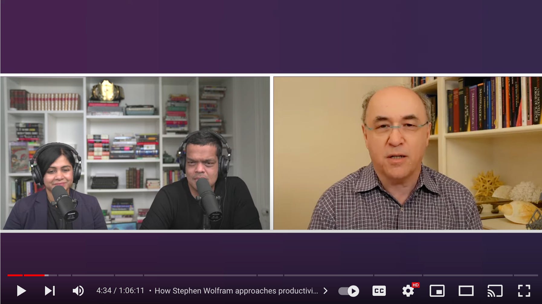 EP 41: Stephen Wolfram talks AI, the universe, Richard Feynman and life ...