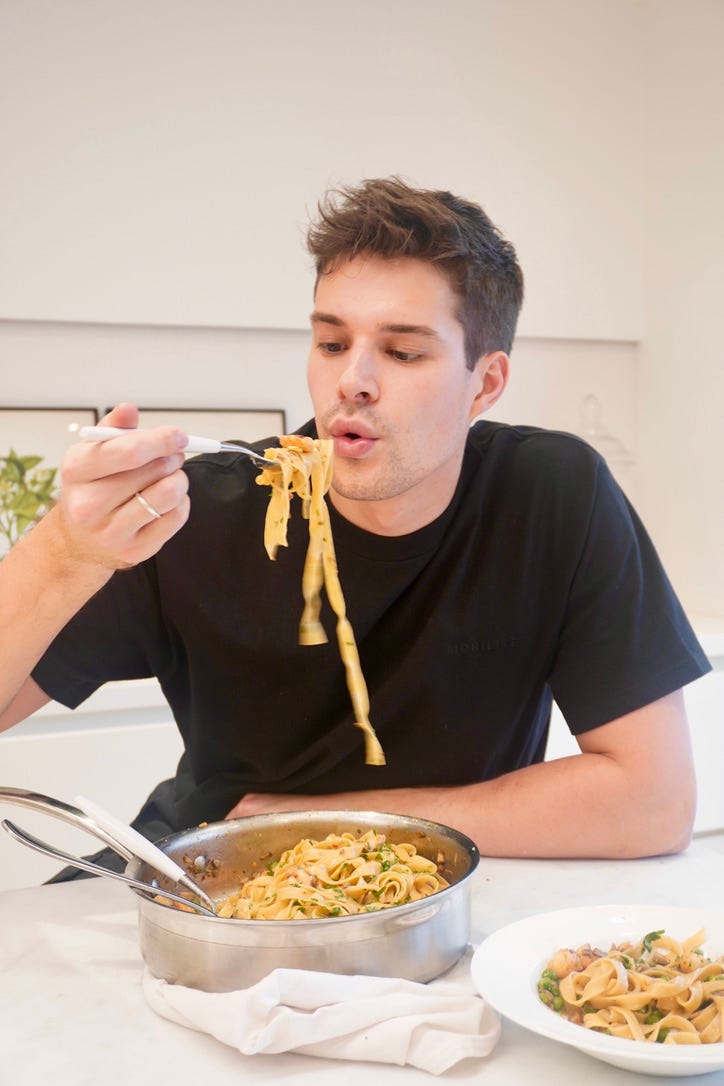 Des pâtes pour la St-Valentin