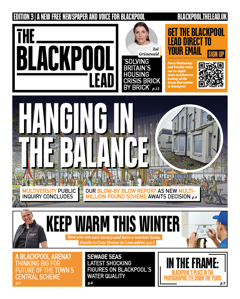 The Blackpool Lead's third newspaper is out now - where you can pick up a copy