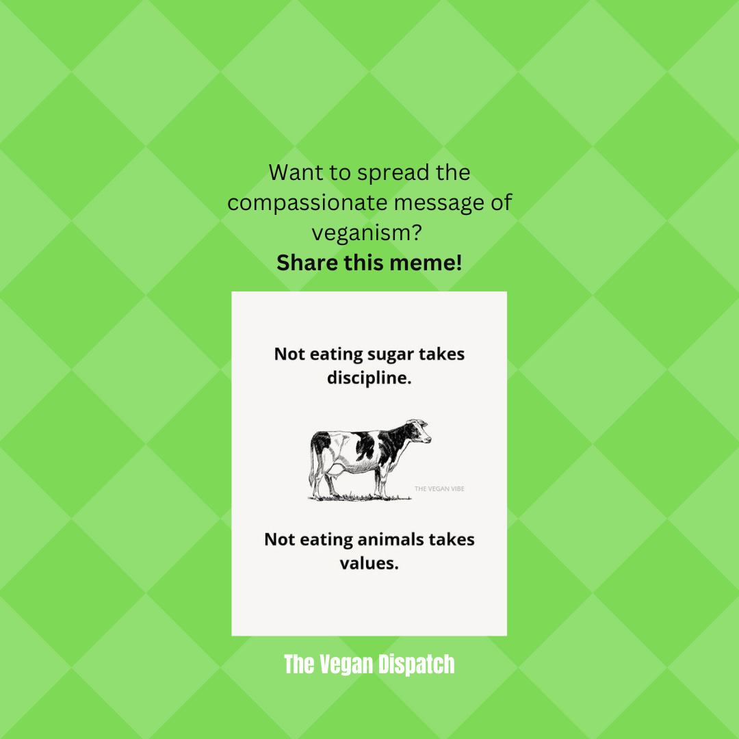 Vegan Meme of the Day - by Michael Corthell