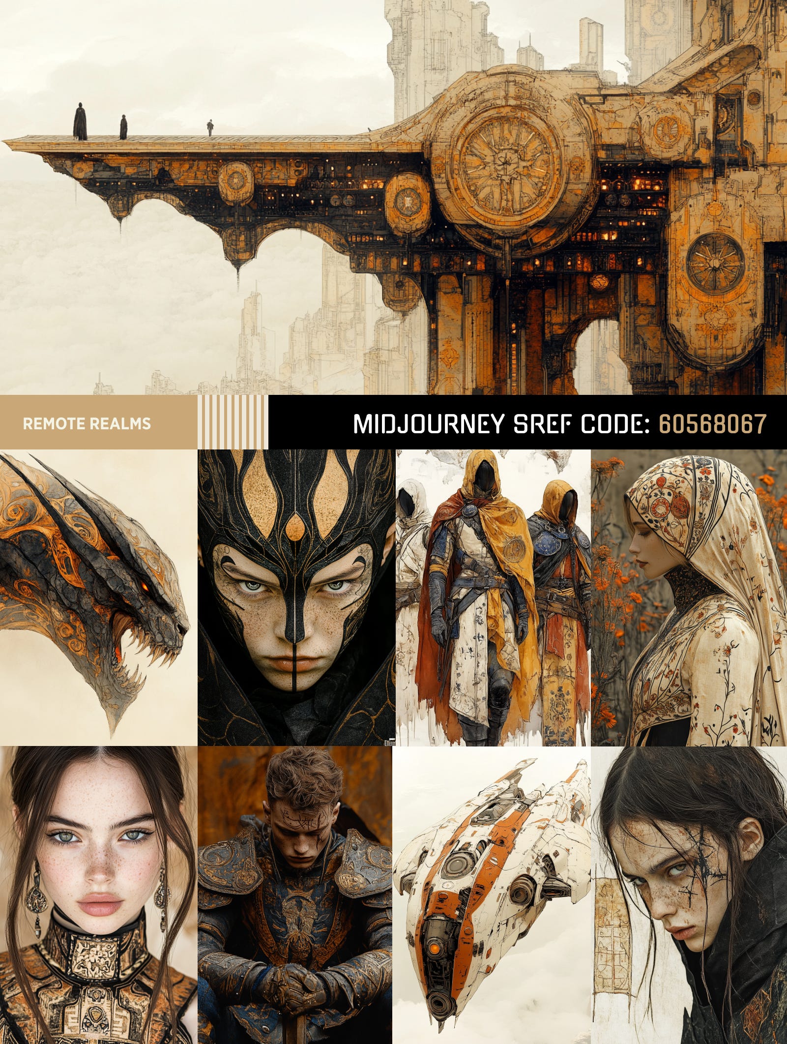 Explore these Midjourney sref codes discovered by the AI Community