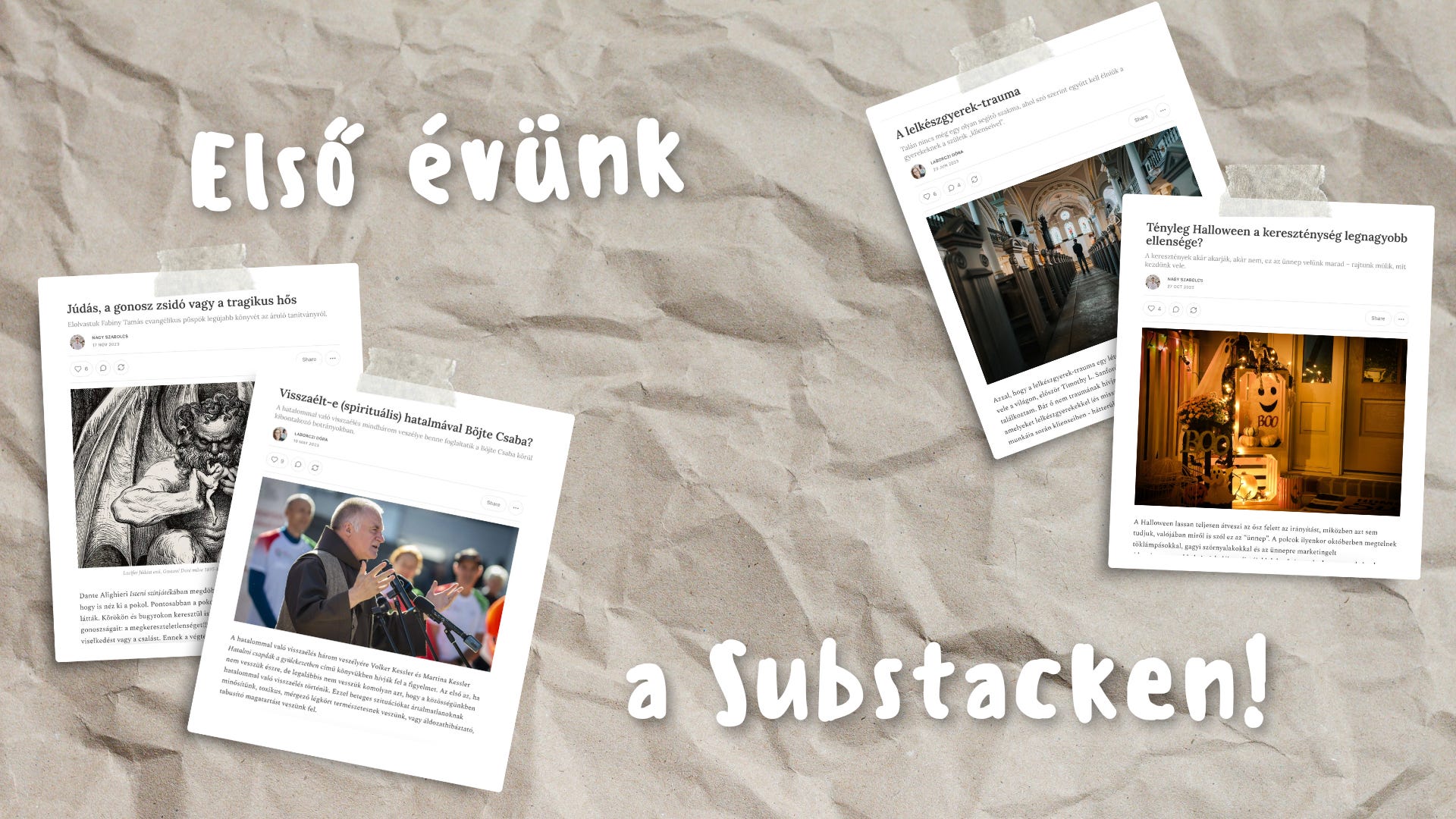 Szülinapi különkiadás: egy éve indult a KerKult-substack!