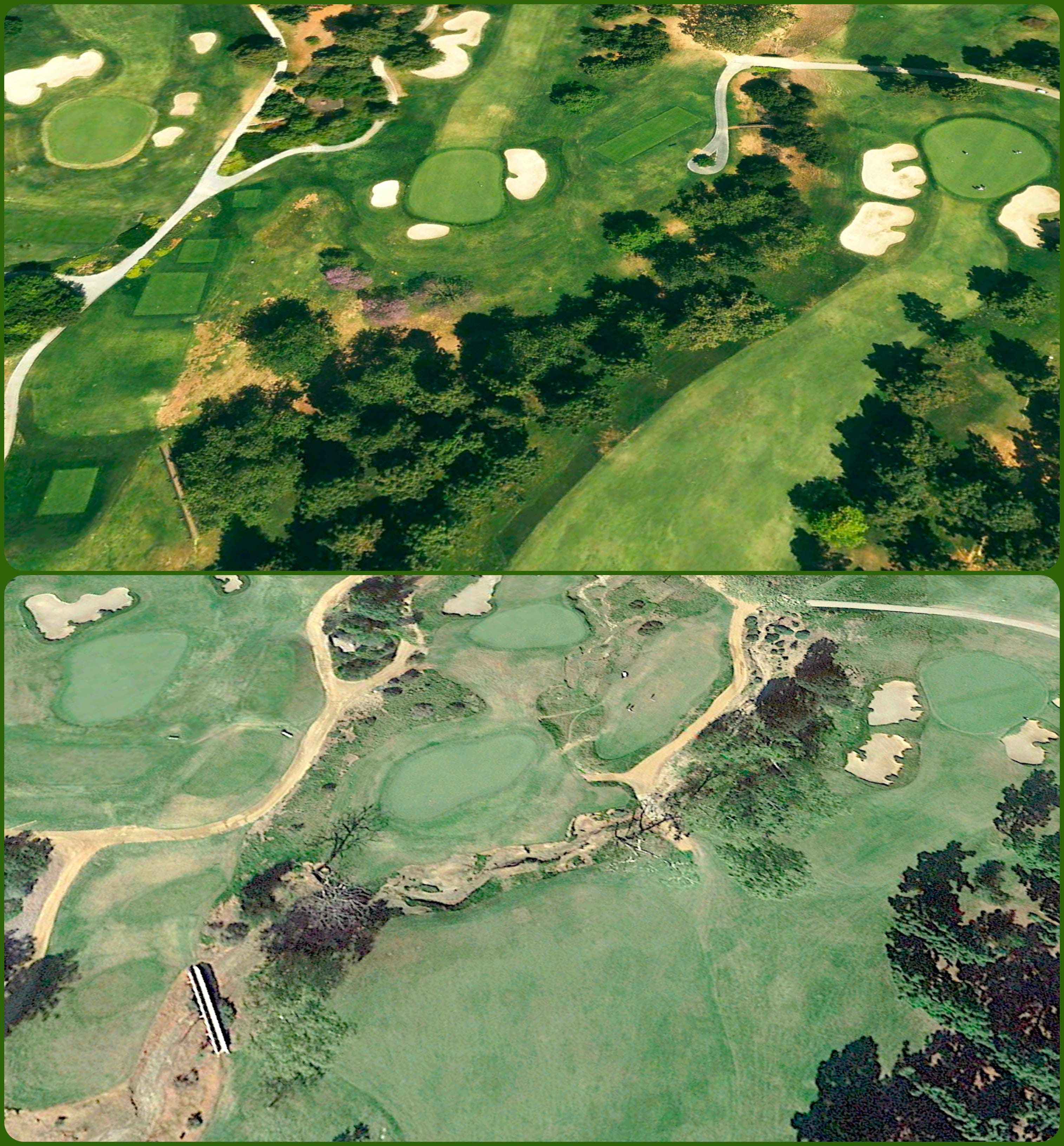 LA North: The First And Second Holes - by Geoff Shackelford