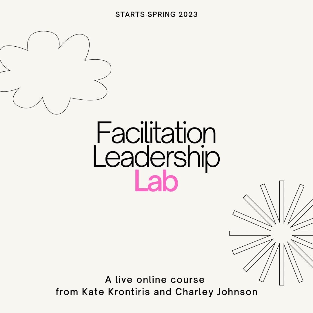 Launching the Facilitation Leadership Lab
