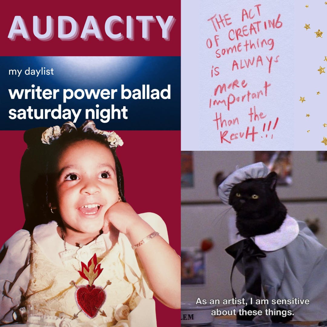 The Word of The Year is Audacity - by Leslie L.