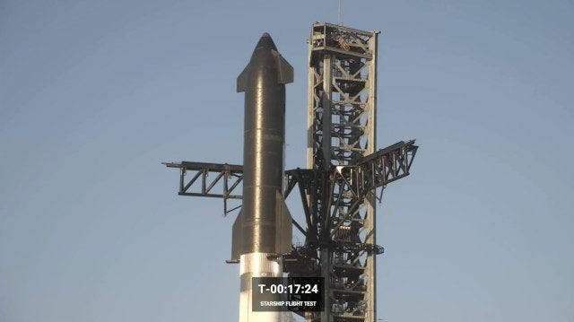 Starship Launch Scrub Caused by Pressurization Issue